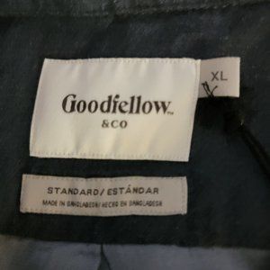 Goodfellow & Co | Shirts | New Mens Goodiellow Co Blue Long Sleeve ...